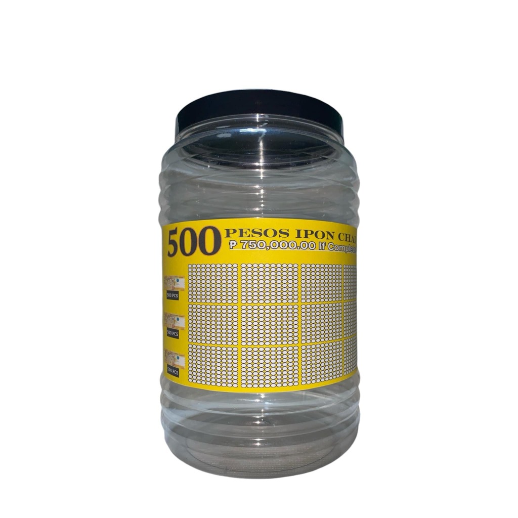 Alkansya BIG Jar 500PESOS Money Bills Ipon Challenge | Shopee Philippines