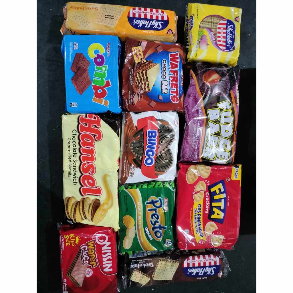 Grocery Bundle #18 Mixed Biscuits, Local Grocery set, Biscuits package ...