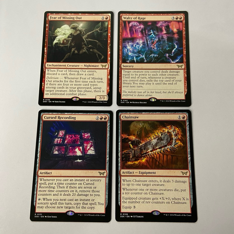 FEAR OF MISSING OUT WALTZ OF RAGE CURSED RECORDING CHAINSAW | DSK ...