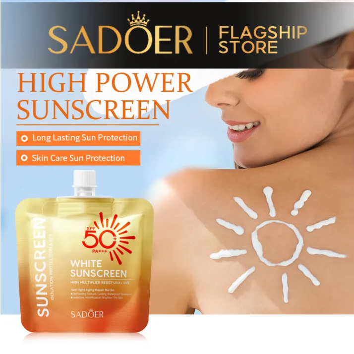 Sadro's Globally Approved High-Power Sunscreen SPF50PA++UV Isolating ...