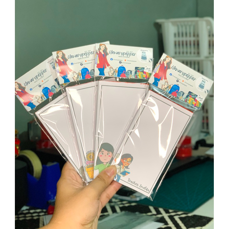 Customized Notepads - Teachers Day Edition | Shopee Philippines