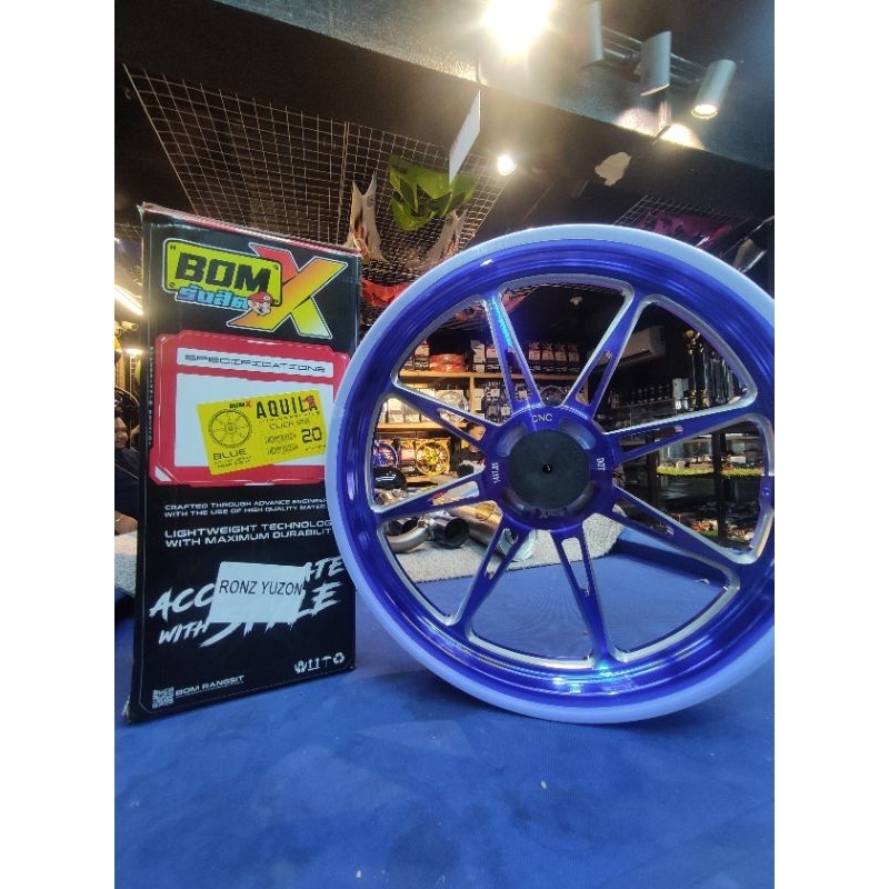 Bom Rangsit Mags AQUILA/8 SPOKES (Click 125/150) | Shopee Philippines