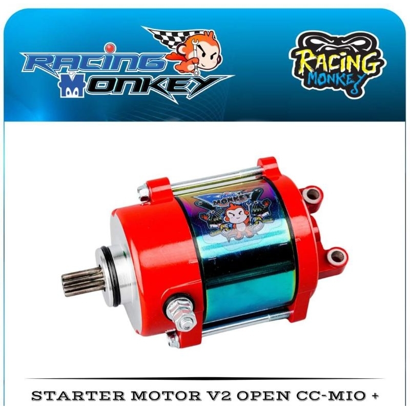 Starter Motor Open CC Mio Sporty [RACING MONKEY] | Shopee Philippines