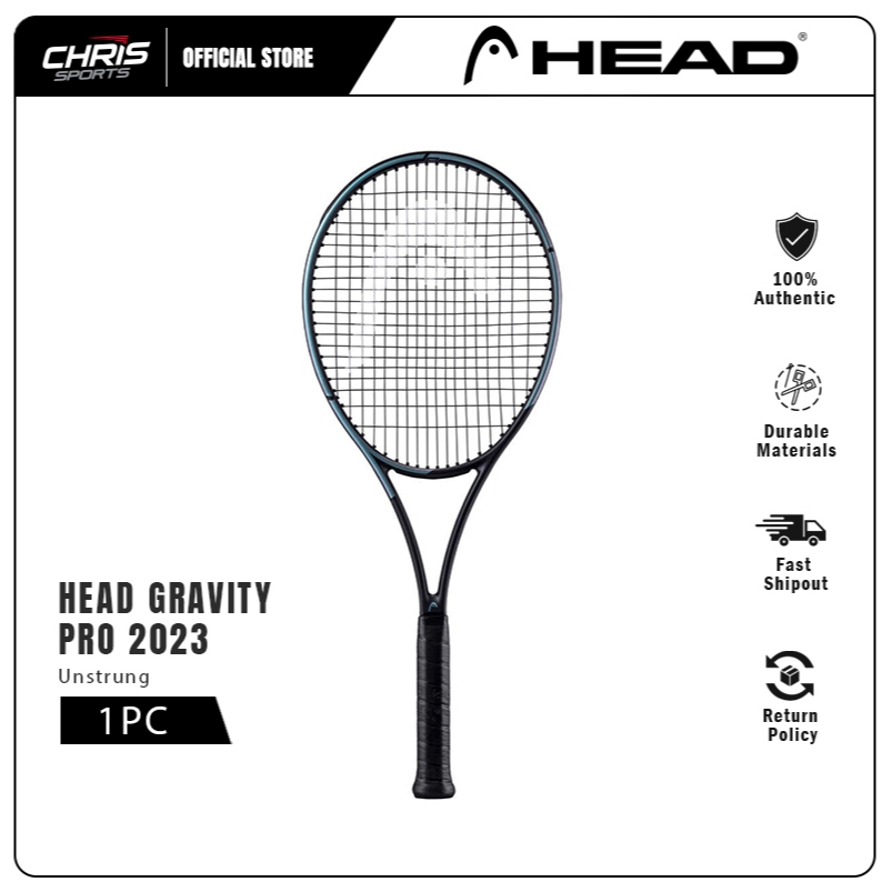 Head Gravity PRO 2023 Tennis Racket Sensational Impact Feel and ...