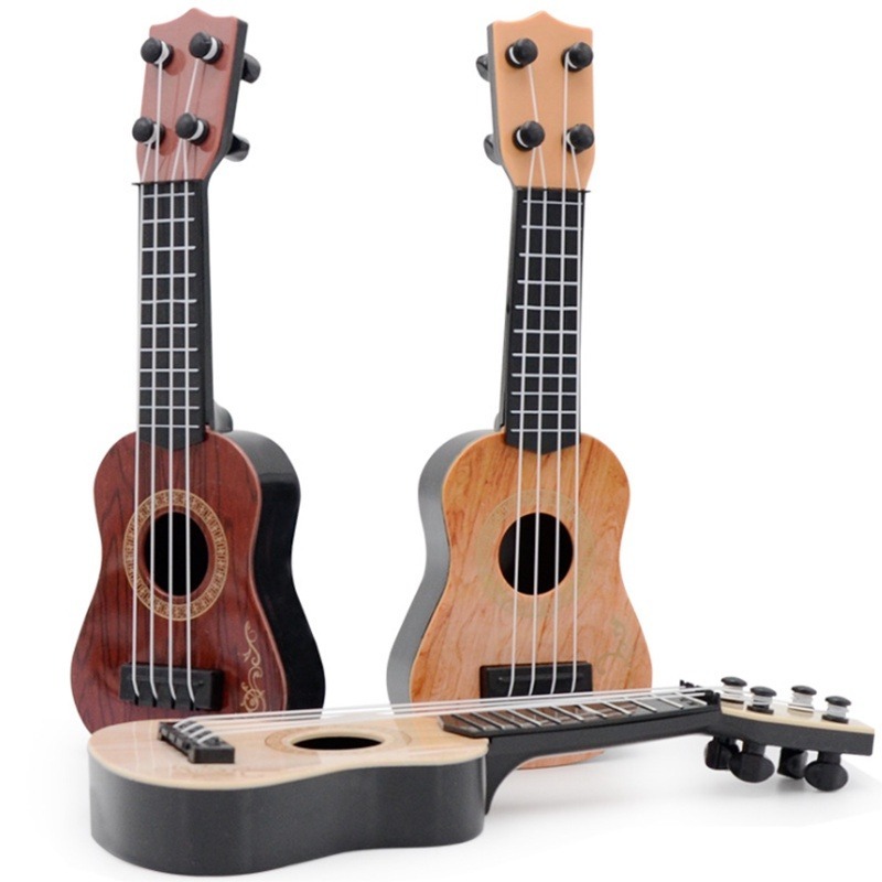 Ukulele Guitar Portable 4 Strings Kids Guitars Classic Wooden Guitar ...