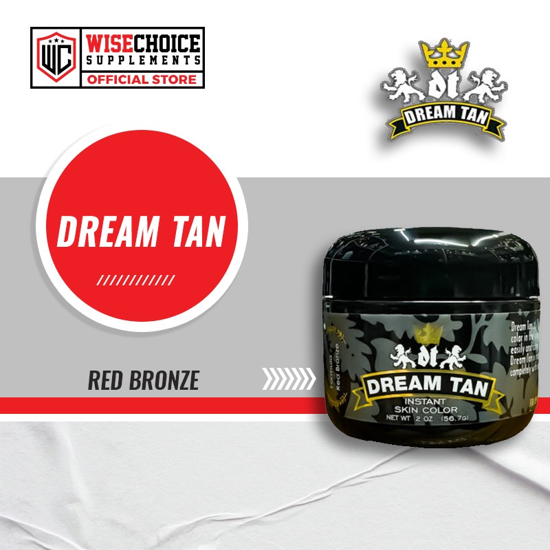 Dream Tan Body Building Tanning Cream #2 Red Bronze | Shopee Philippines