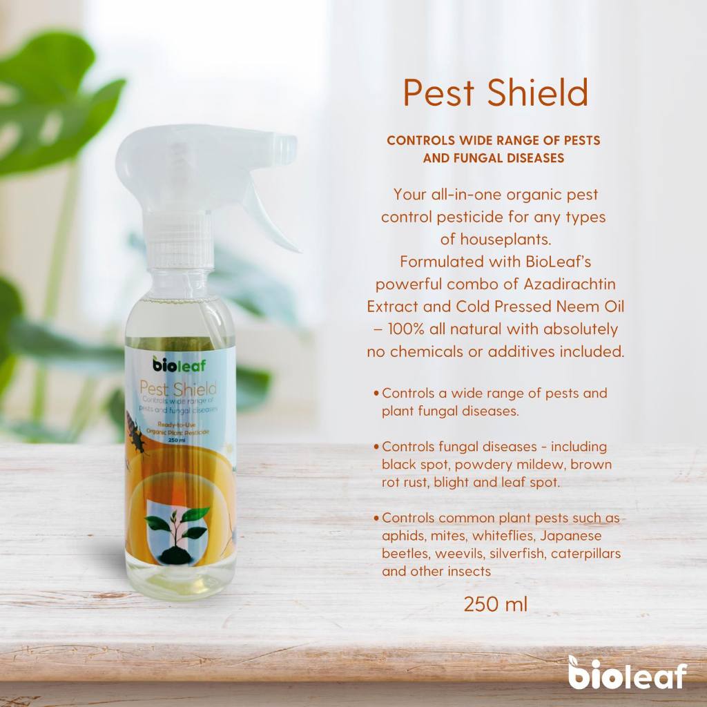 Bioleaf Pest & Shield 250ml/Controls wide range of pests and fungal ...