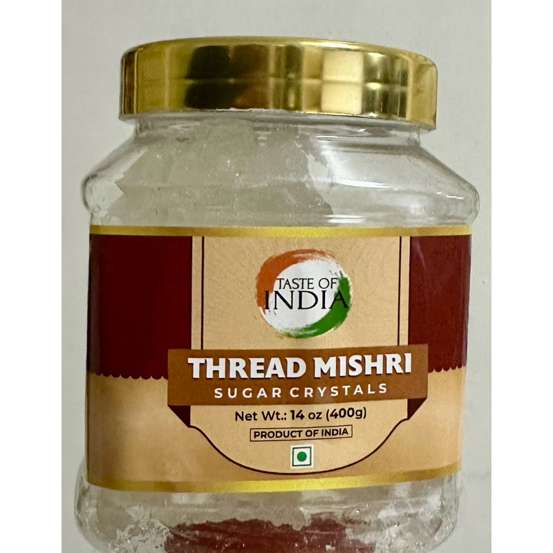 Taste of India Thread Mishri {Dhage Wali Mishri} Sugar Lumps 400g ...