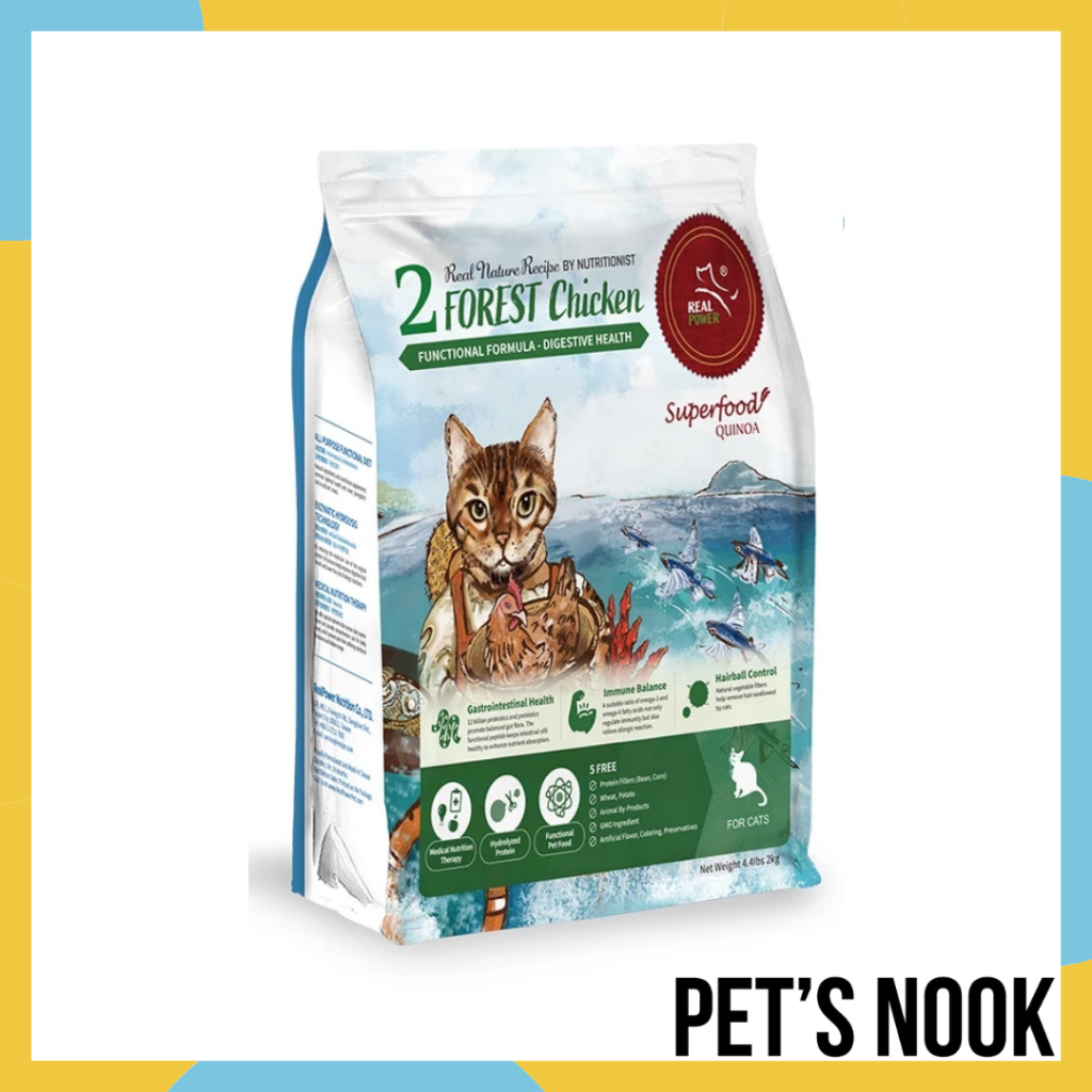 Real Power Holistic Cat Food All Life Stages Superfood Quinoa No.2 for ...