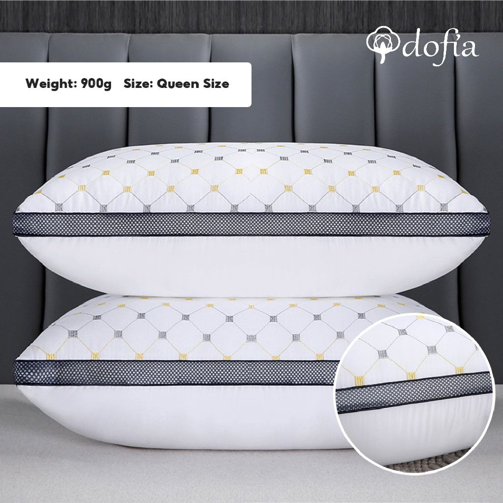 [1-Piece / B1T1 / B1T2] DOFIA Hilton Pillow High Quality Pillow ...