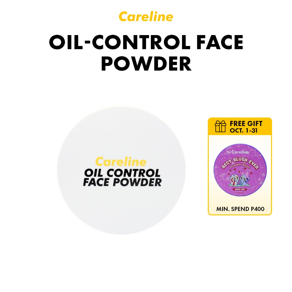 Careline Oil Control Face Powder 10g | Shopee Philippines