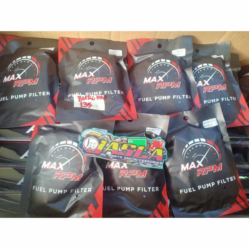 FUEL PUMP FILTER "MAX RPM" BLUE W/ORING | Shopee Philippines