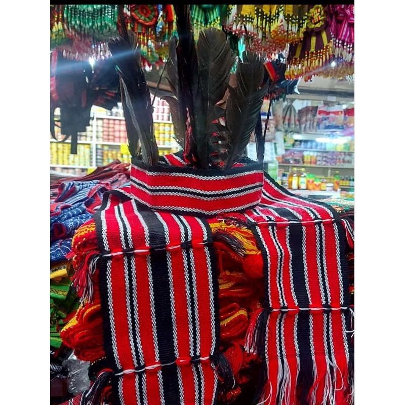 Headress With Feathers (Igorot men attire) | Shopee Philippines