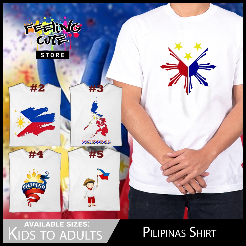 Pilipinas Pinas MNL Manila TShirt Philippines Shirt for Kids to Adults ...