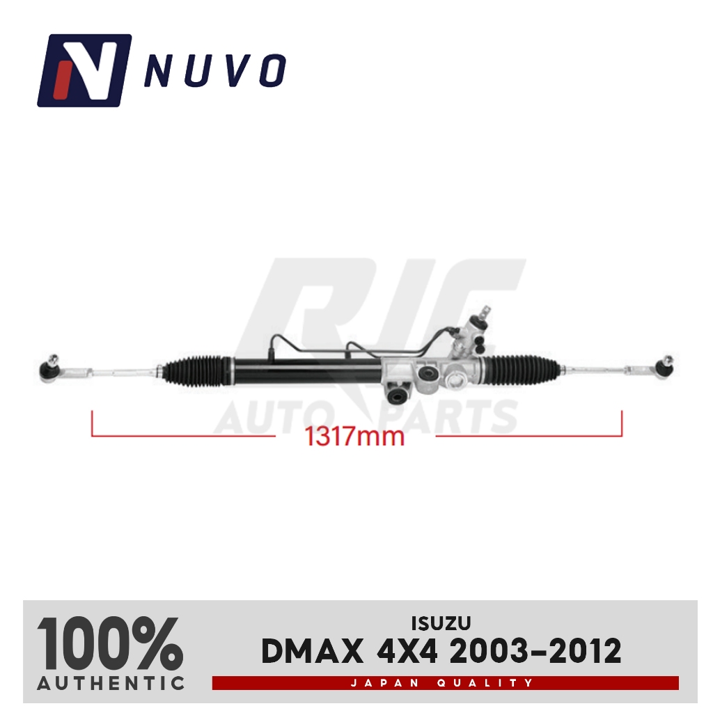 NUVO STEERING RACK ASSY Isuzu Dmax 4x4 2003-2012 8-97234-439-3 1pc ...