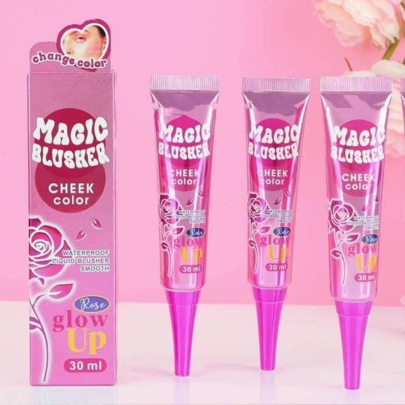 1pcs 30ml Waterproof Magic Blusher Cheek Color Long Lasting Liquid ...