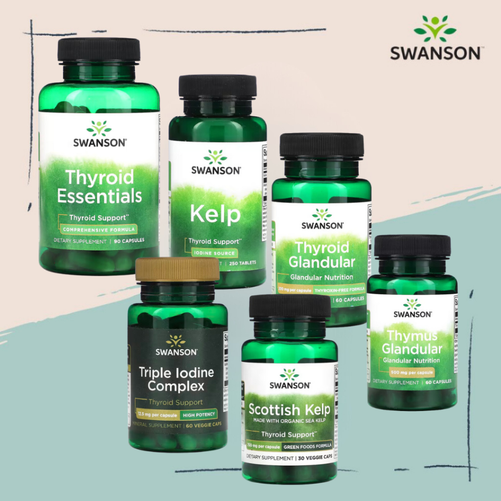 Swanson Ph | Swanson, Thyroid Essentials, Kelp, Scottish, Triple Iodine ...