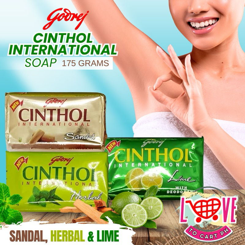 𝐎𝐑𝐈𝐆𝐈𝐍𝐀𝐋 Cinthol Soap with deodorant 175g | Shopee Philippines