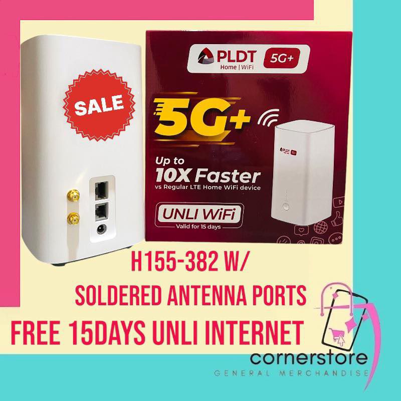 PLDT 5G+ H155 / 153 WITH ANTENNA PORTS | Shopee Philippines