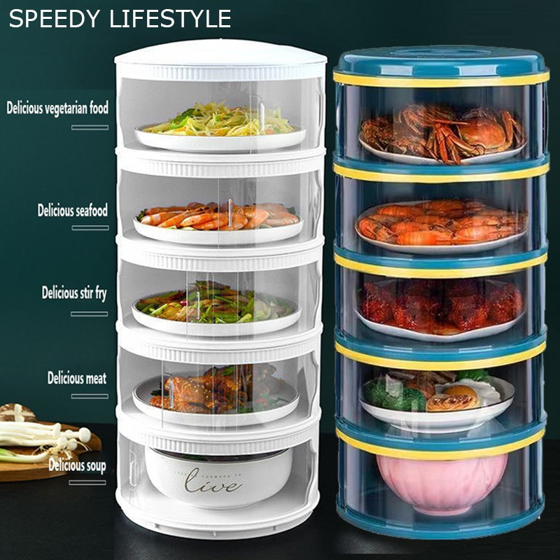 3 Layer 5 Layer Household Multi Layer Food Storage Box Anti Flies ...
