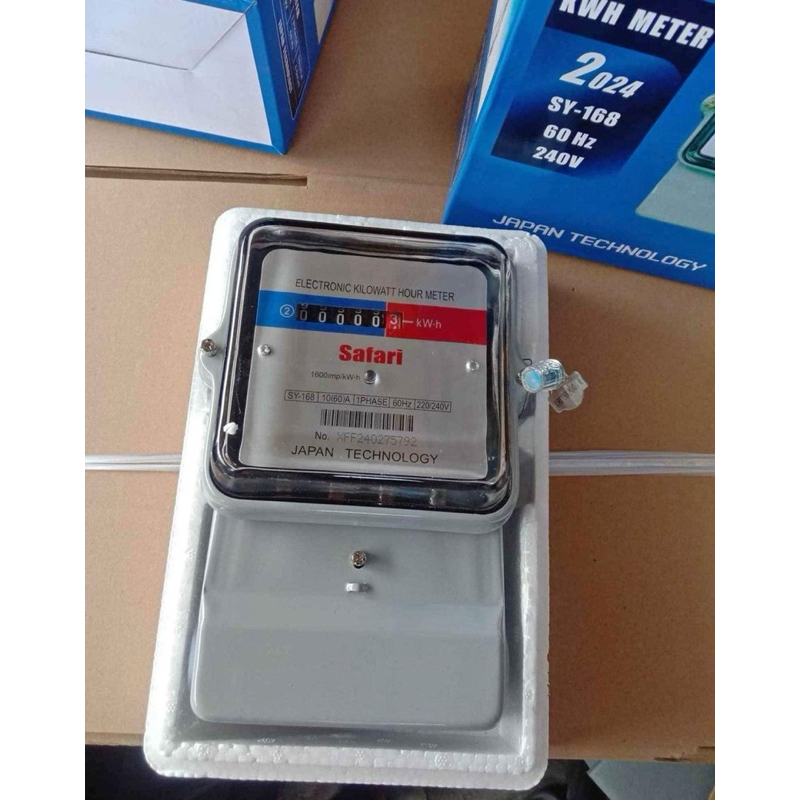 Safari Submeter 240 volts and Water meter metal | Shopee Philippines