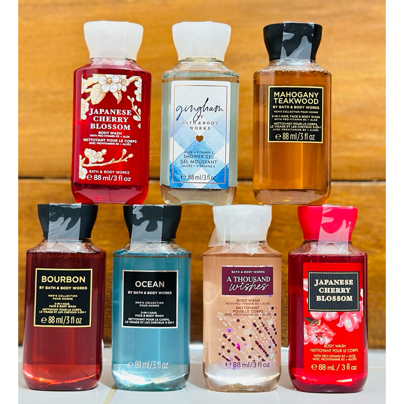 Bath And Body Works Travel Size Shower Gel 88ml Shopee Philippines