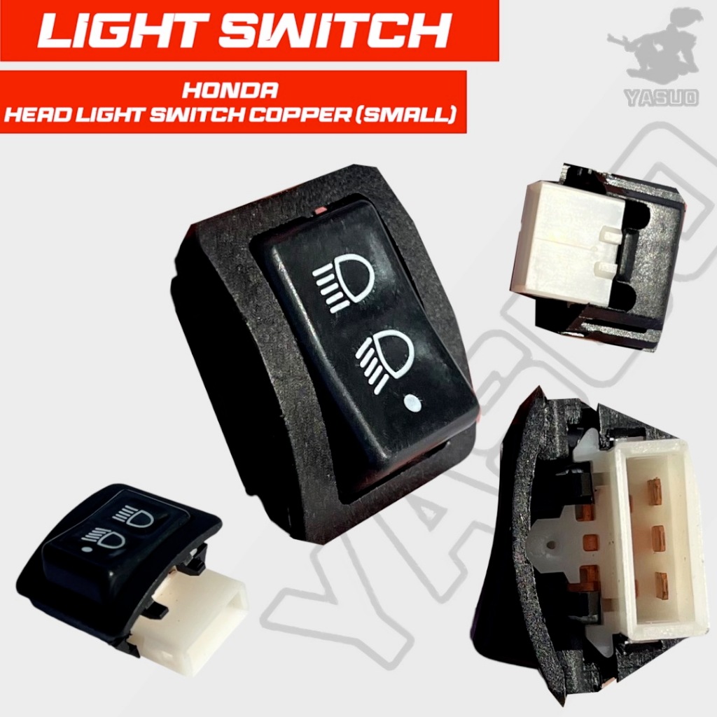 HONDA TRI-SWITCH TRI WAY SWITCH HI/LOW LIGHT SWITCH SMALL | Shopee ...