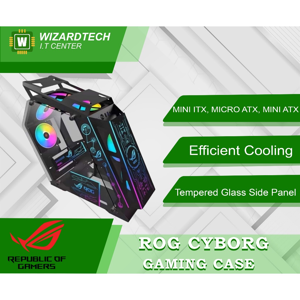 ROG Cyborg Gaming Case | Shopee Philippines