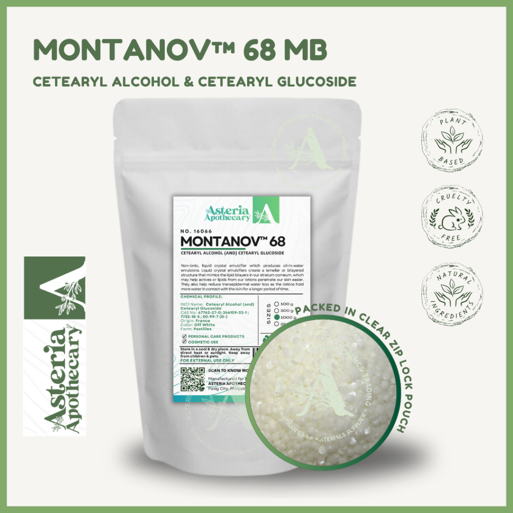 MONTANOV 68 MB 500g & 1Kg - Asteria Apothecary | Shopee Philippines