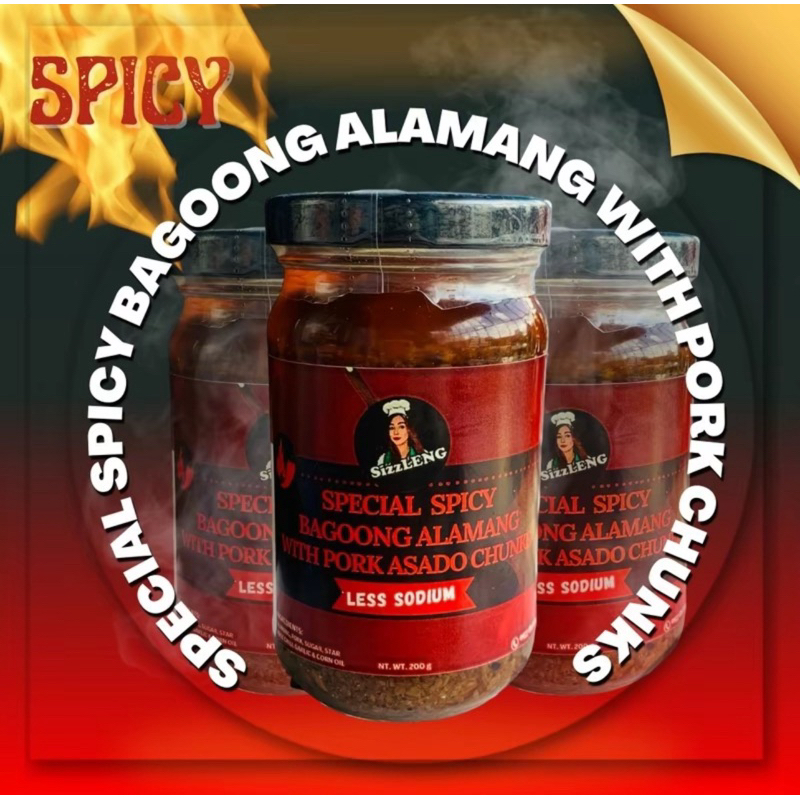 SPICY BAGOONG PORK HAMONADO CHUNKS | Shopee Philippines