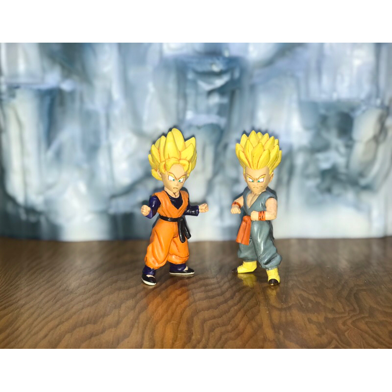 SS Kid Trunks & SS Kid Goten set - Dragon Ball Z Babidi Saga Irwin Toys ...