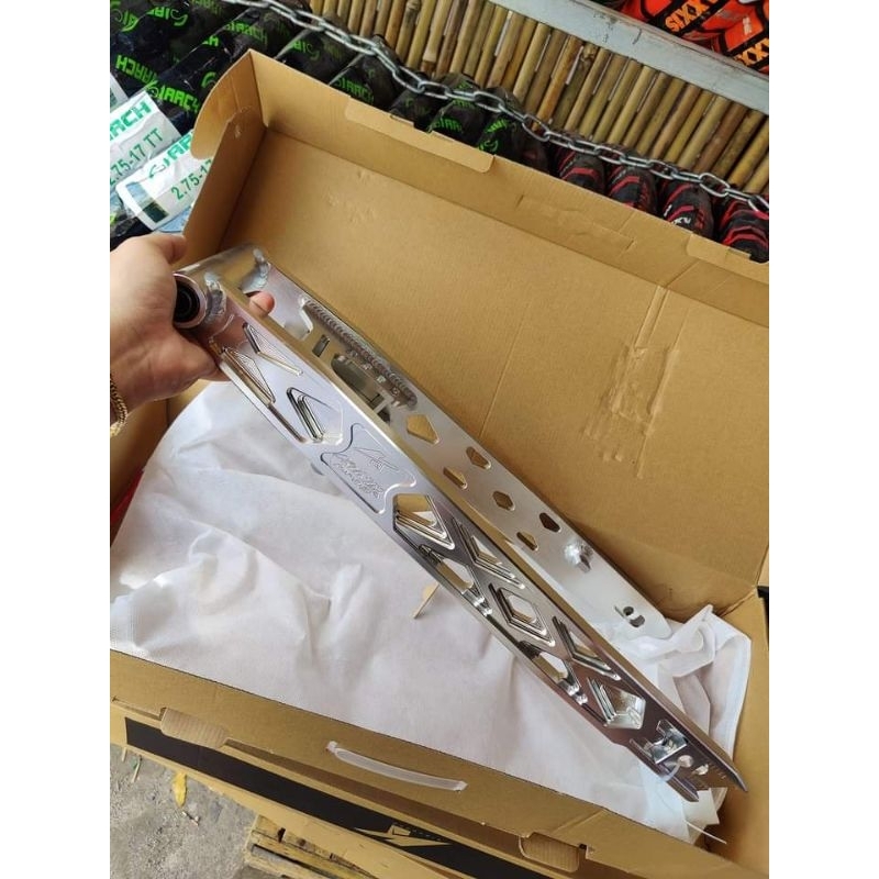 King drag Cnc swing arm +2 For Raider 150 Carb | Fi Plug n play ...