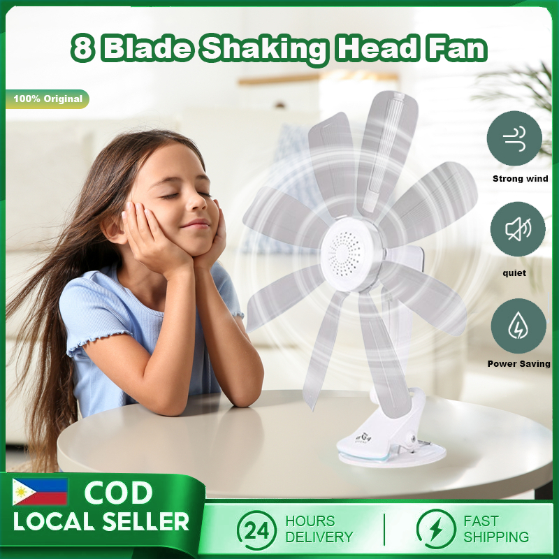 Multifuction 8 Blade Fan Powerful Electric Fan Wall Fan Strong Wind ...
