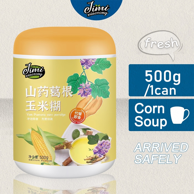 Instant Corn Soup 100% Original Yellow Corn Powder Japanese Natural Nut ...