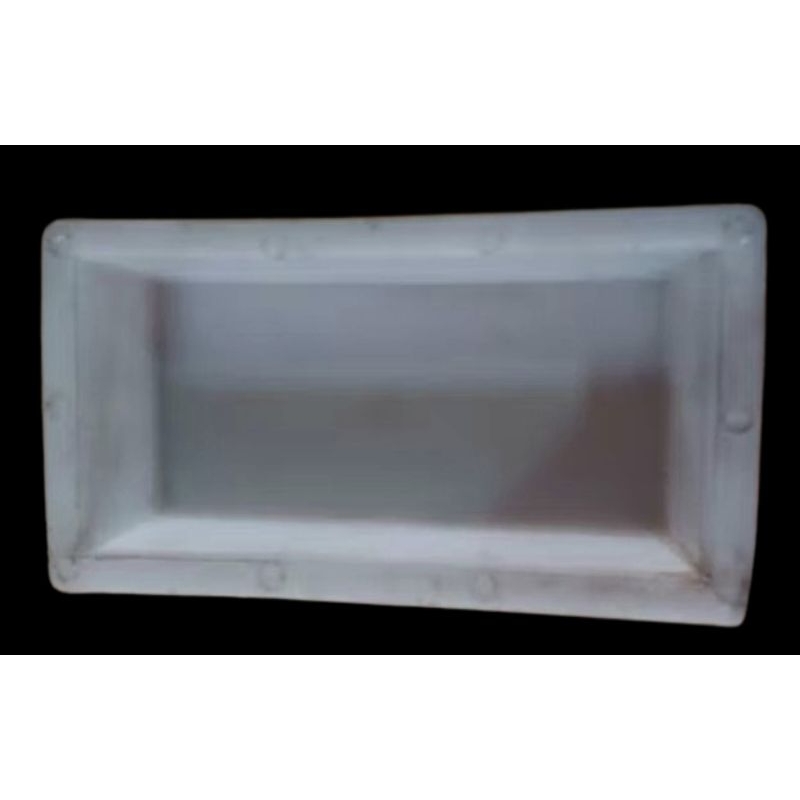 2pcs 4x8x2 inch Rectangle Heritage Smooth and anti skid Design Hard ...