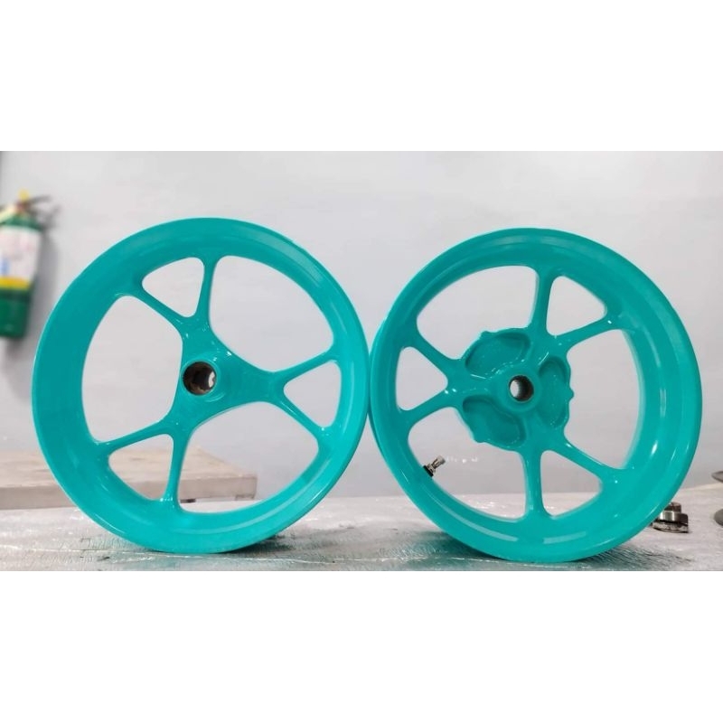 Nmax v2 Stock Mags Powdercoated in Gum Blue | Shopee Philippines