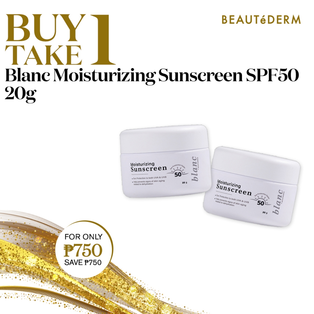 Beautederm Blanc Moisturizing Sunscreen Cream with SPF50 Blanc ...