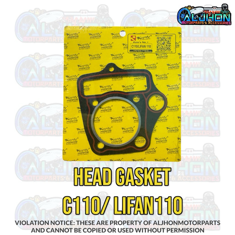 Head Gasket C110 / LIFAN 110 Kryon | Shopee Philippines