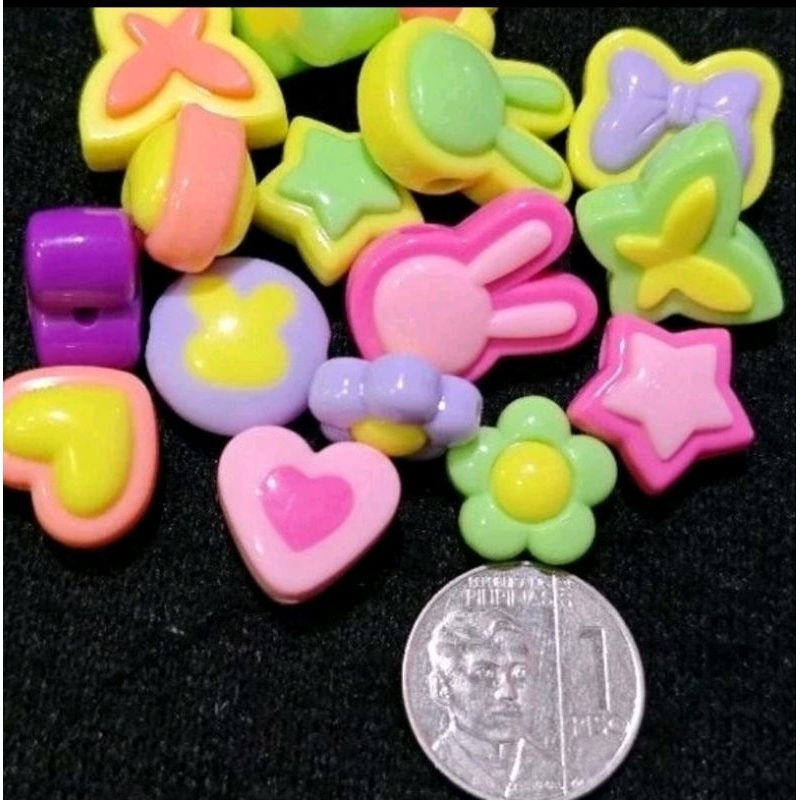 456 GRAMS SHAPE BEADS ACRYLIC MULTICOLOR(BIG PACK) | Shopee Philippines