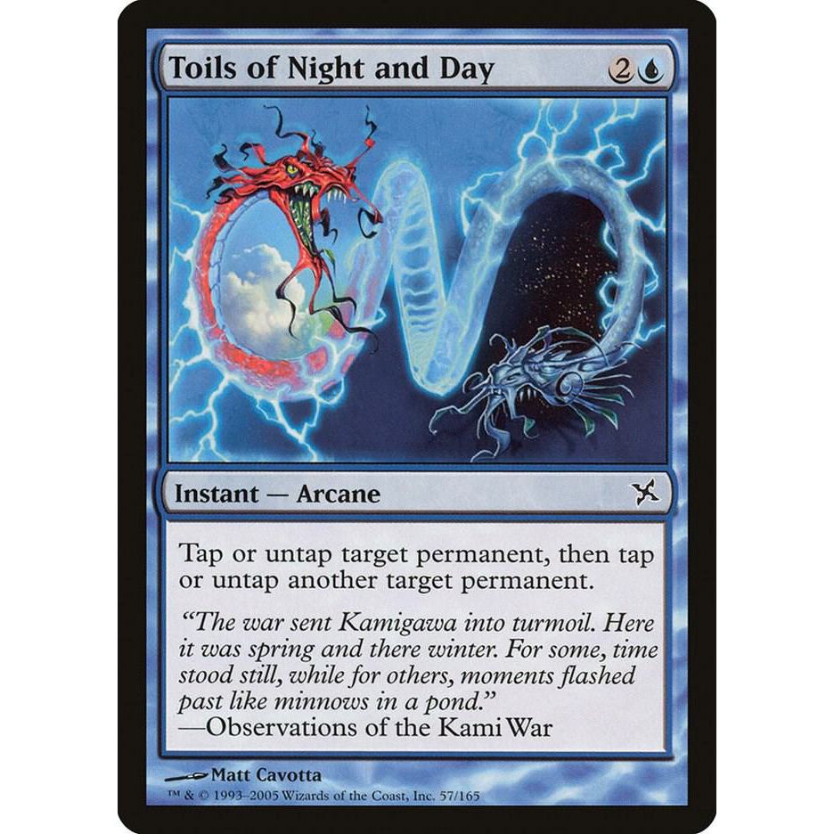 Magic the Gathering - Toils of Night and Day - MTG Blue - BOK - NM ...