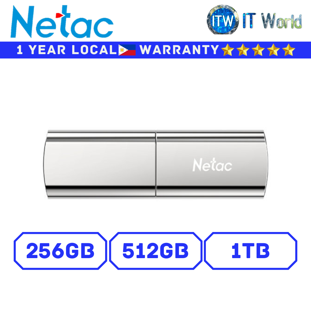 Itw | Netac USB Flash Drive US2 256GB/512GB/1TB USB 3.2 | Shopee ...