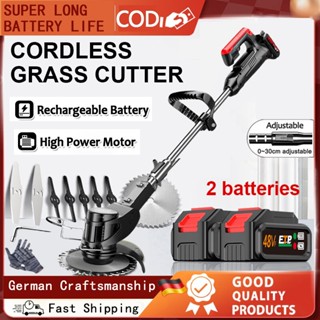 Grass Cutter 98V Rechargeable Lithium Battery Powerful Cordless ...