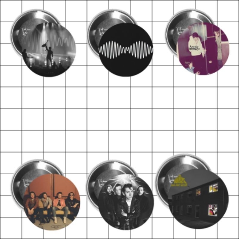 Arctic Monkeys - pin buttons | Shopee Philippines
