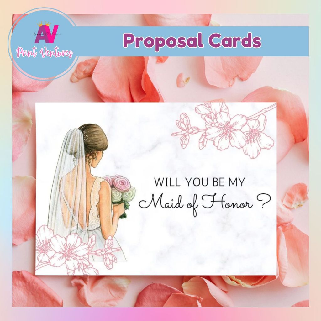 Will you be my Bridesmaid Card Entourage Proposal Cards NInong Ninang ...
