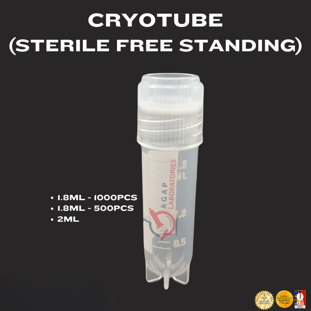 CRYOTUBE (STERILE FREE STANDING) | Shopee Philippines