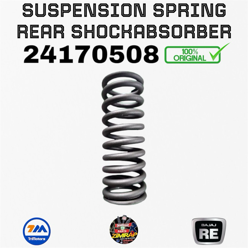 SPRING REAR SUSPENSION BAJAJ RE | Shopee Philippines
