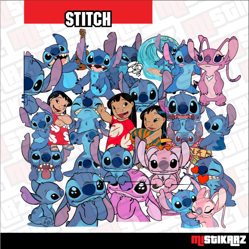 Stitch - Vinyl Waterproof Sticker | Shopee Philippines