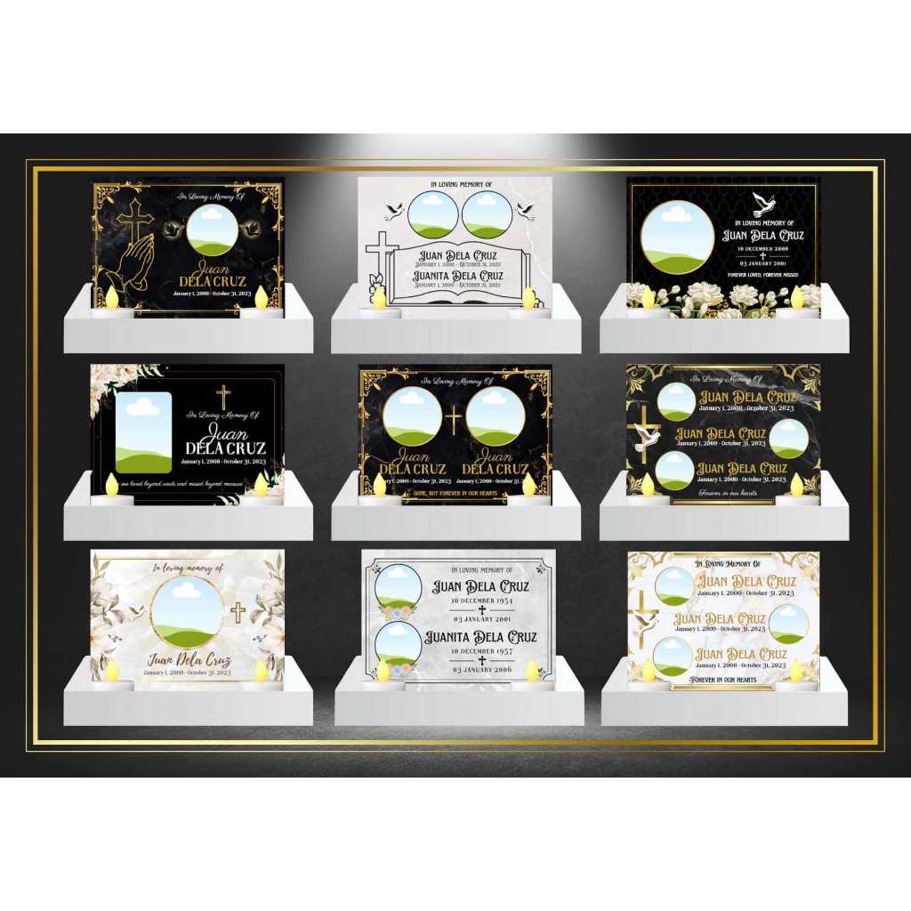 SINTRA LAPIDA MEMORIAL BOARDS LANDSCAPE DESIGN | Shopee Philippines