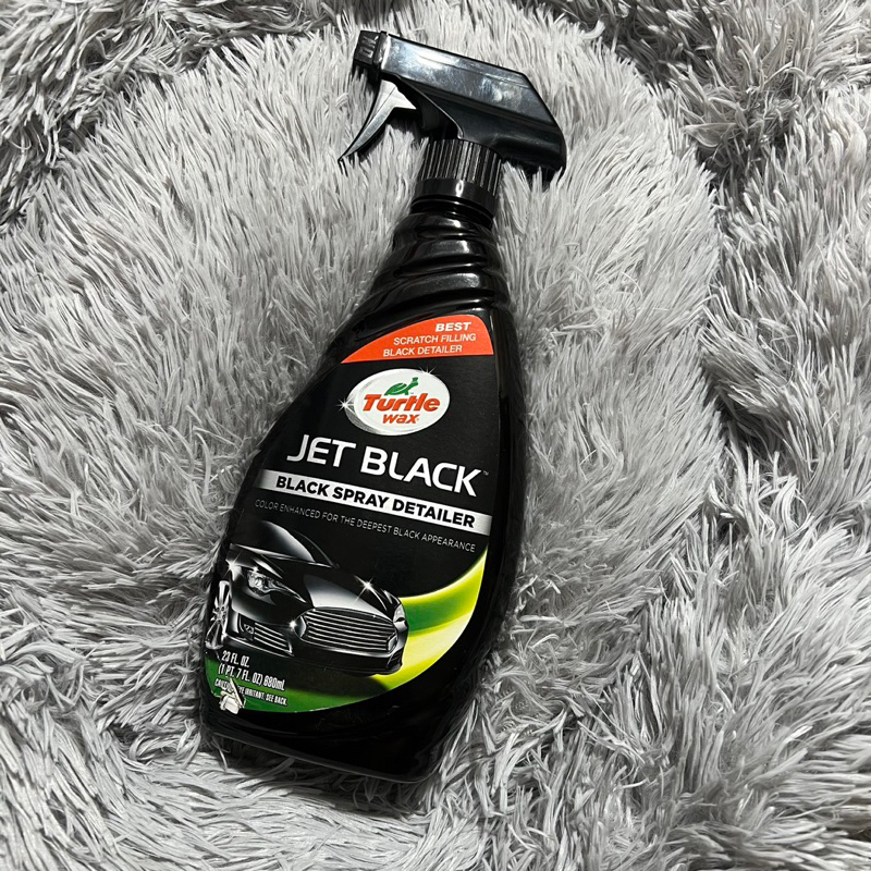TURTLE WAX Jet Black Spray Detailer 680mL | Shopee Philippines