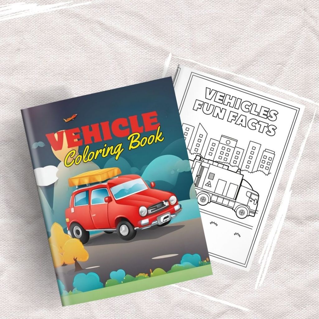 Tiny Scribbles Preschool Coloring Books Sea Animals, Vehicles & More Sturdy Paper Engaging ...